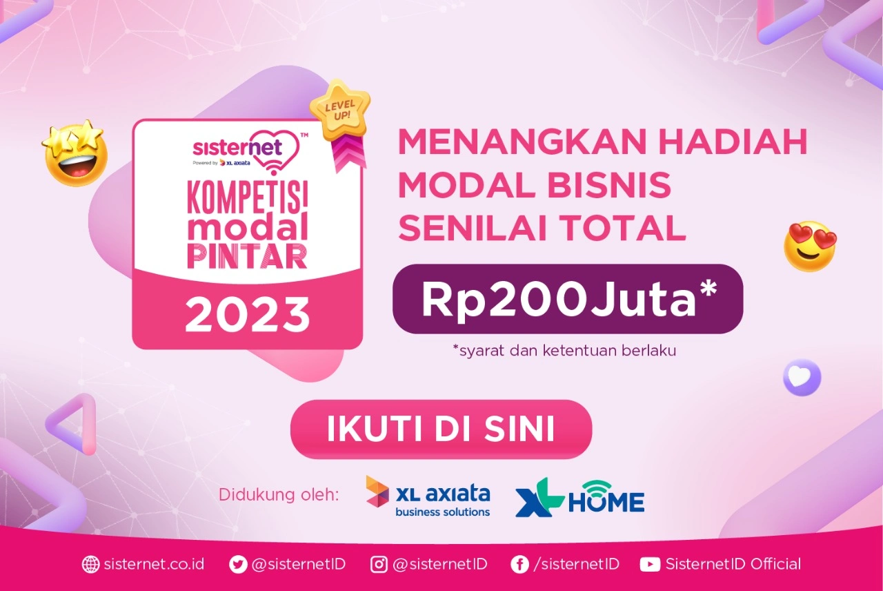 Sisternet - Kompetisi Modal Pintar Sisternet 2023 #BeraniNaikKelas