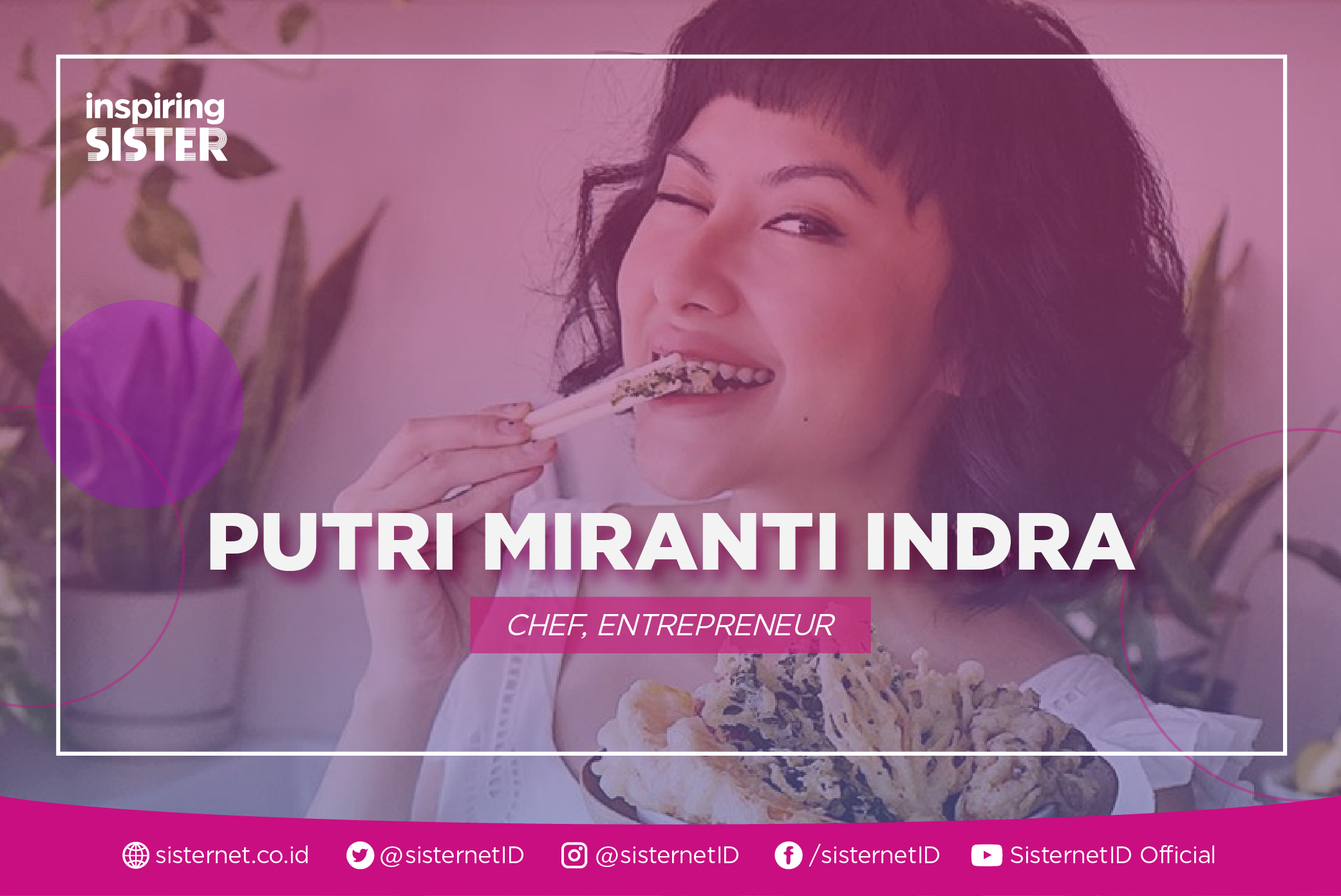 Sisternet - Inspiring Sister Putri Miranti Indra: Berani Memulai ... Sisternet - Inspiring Sister Putri Miranti Indra: Berani Memulai ...